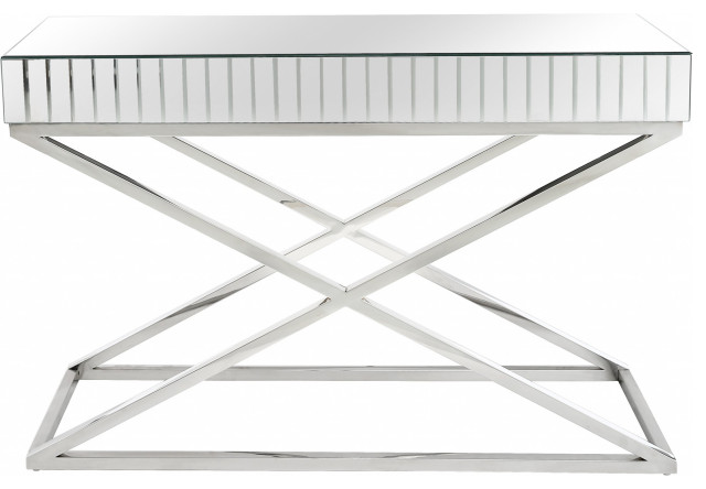 X Shaped Console Table - Contemporary - Console Tables - by UStradeENT ...