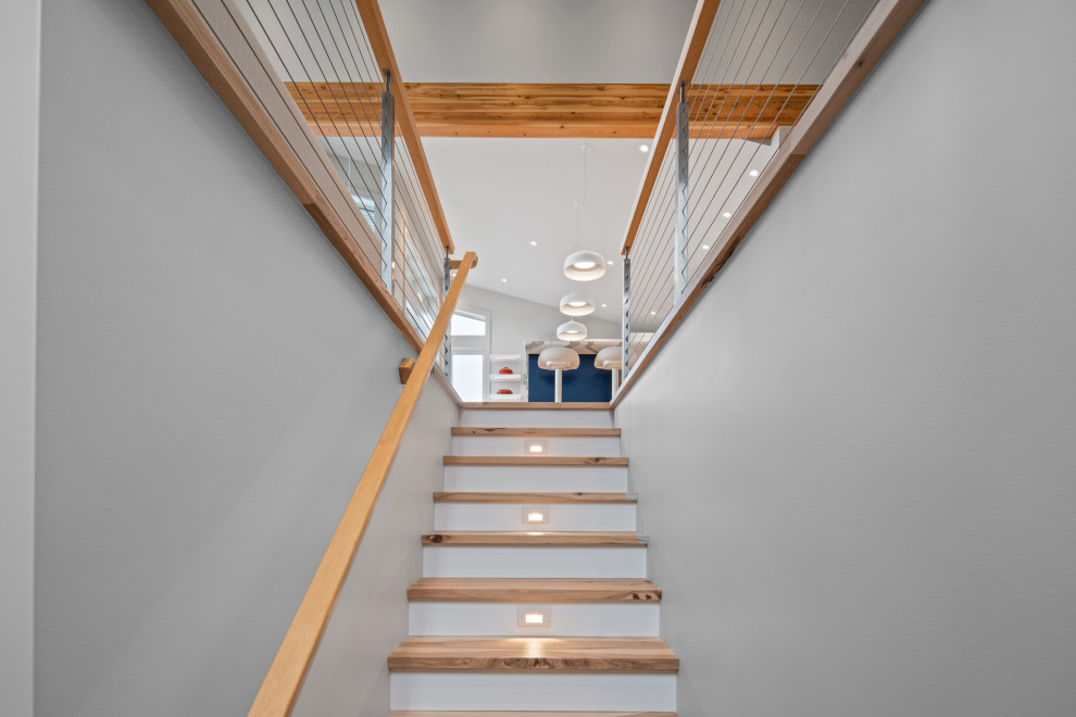 Quamichan Net Zero - Contemporary - Staircase - Vancouver - by Made To ...