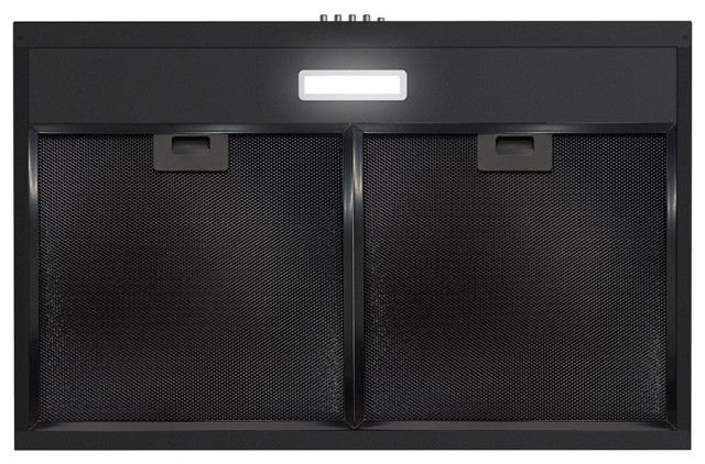 Streamline 30" Castellaro Ductless Undermount Range Hood, Grit Black ...