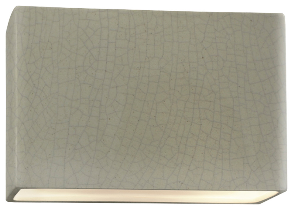 Ambiance ADA Wide Rectangle Wall, Closed Top, 16" - Modern - Wall ...