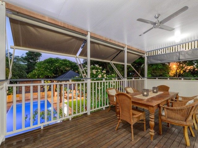 Queenslander Deck with Pool outlook - Traditional - Brisbane - by Bel's ...