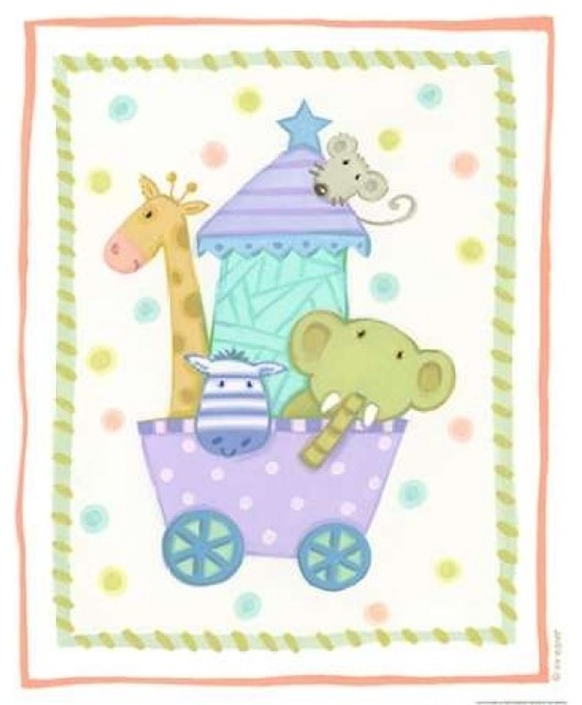 Animal Cart Poster Print by Viv Eisner - Item # VARPDXVIV27, 8 x 10 ...