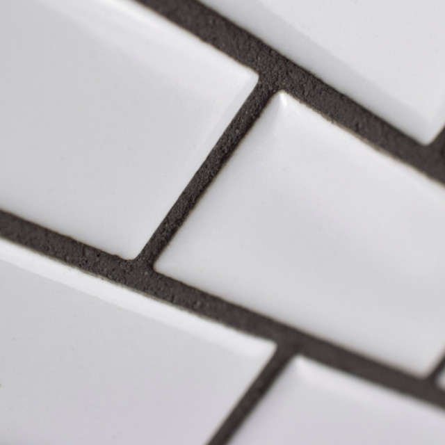 Hudson Subway Porcelain Mosaic Floor Tile, Sample - Traditional ...