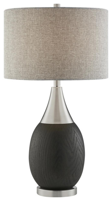 Ramona 1 Light Table Lamp, Black - Transitional - Table Lamps - by ...