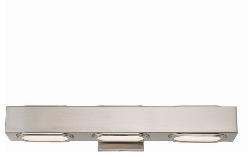 24W 3 LED ADA Bathroom Light in Contemporary Style - 23 Inches wide by ...