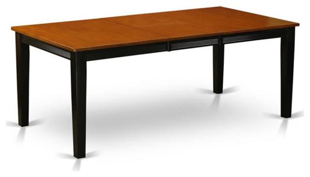 Atlin Designs 7-piece Wood Kitchen Table Set in Black/Cherry ...