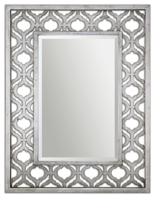 Uttermost Sorbolo Silver Mirror - Mediterranean - Wall Mirrors - by ...