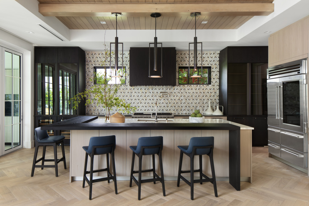 Gulfshore Life Feature In 2024 Stylish Living - Contemporary - Kitchen - Miami - by Hudson Park ...