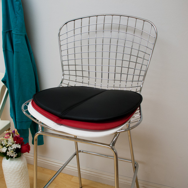 Mid Century Modern Chrome Wire Bar Stool - Contemporary - Bar Stools ...