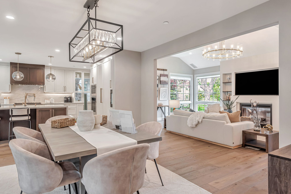 San Mateo– Second Story Remodel & Addition - Contemporary - Dining Room ...