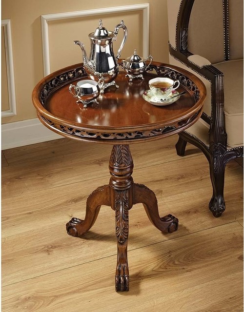 Lady Wentworth Pie Crust Tea Table - Victorian - Side Tables And End ...