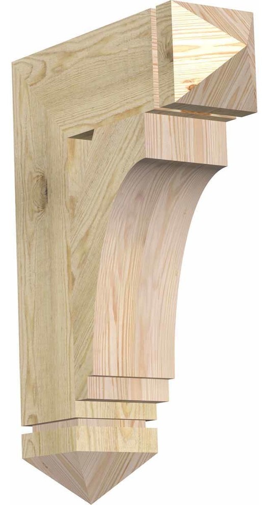 Imperial Arts & Crafts Bracket, 20"D x 28"H - Transitional - Corbels ...