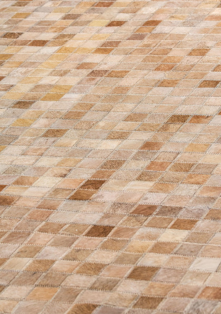 Chess Rug, Beige, 2'x3', 5'x8' - Contemporary - Area Rugs - by ...