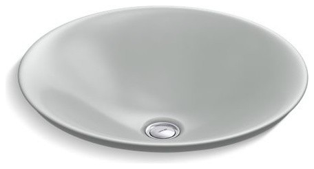 Kohler Carillon Round Wading Pool Bathroom Sink - Contemporary ...