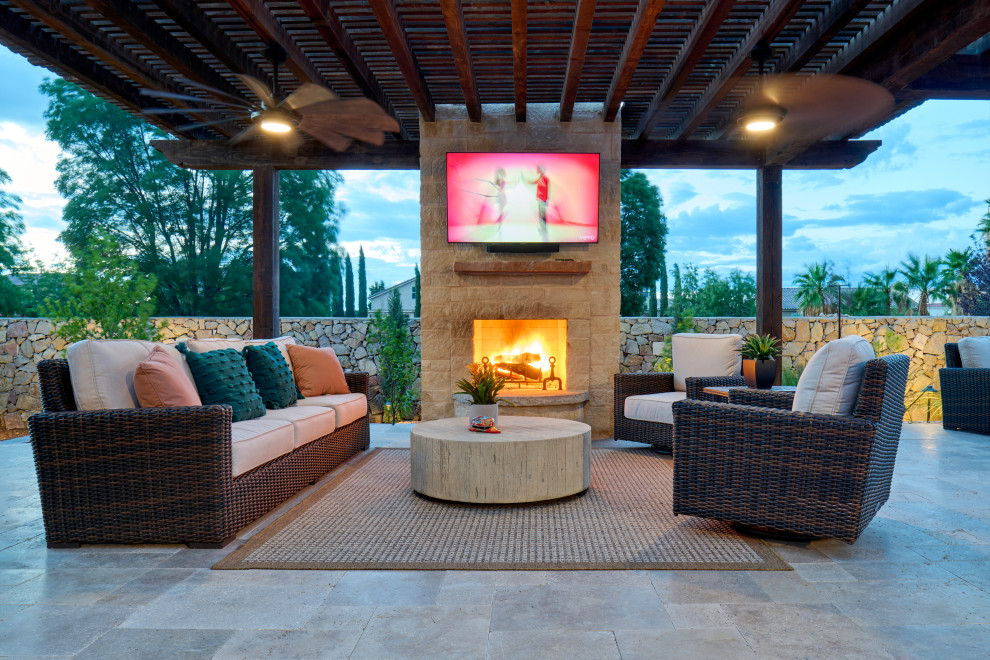 Upper Valley Renovation - Mediterranean - Patio - Other - by GO Designs ...