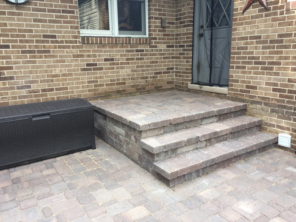 Belgard Paver Patio Design in Homer Glen, IL - Clásico - Chicago - de ...