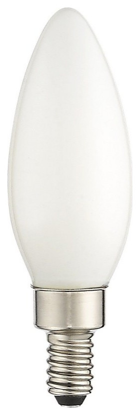 4W E12 Candelabra Base B10 Torpedo Filament Graphene LED Replacement ...