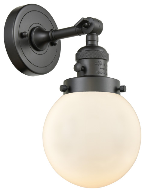 1 Light Sconce With A "High-Low-Off" Switch. - Industrial - Wall ...