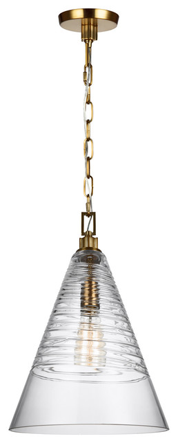 Murray Feiss Elmore One Light Pendant P1445BBS - Transitional - Pendant ...
