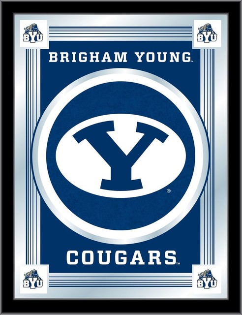 Brigham Young Logo Mirror - Contemporary - Wall Accents - by GwG Outlet ...