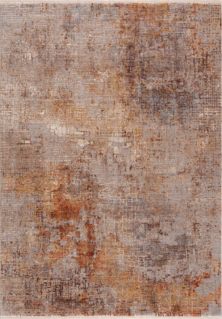Alcazar Alc12217 Block 7.6x10.6 230x320 Area Rug - Contemporary - Area ...