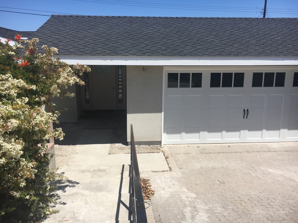 House below street level..curb appeal HELP!