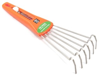 Adjustable Hand Rake - Traditional - Gardening Hand Tools - by Shovel ...