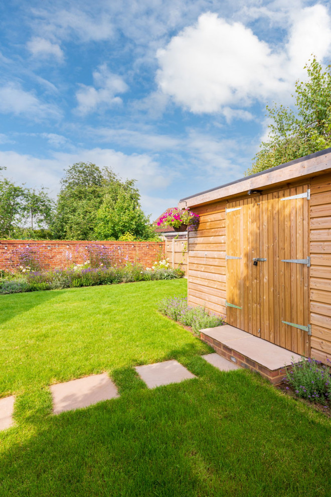 Shed and Flower Border - Country - Garden - Hampshire - by My Country ...