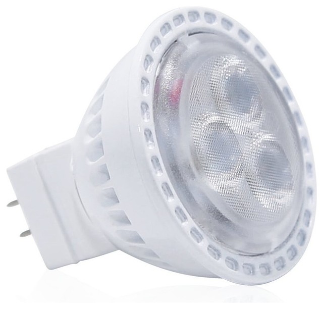 AC/DC 12V 3W MR11 LED Bulb GU4 Base Spotlight 25W Equivalent ... AC/DC 12V 3W MR11 LED Bulb GU4 Base Spotlight 25W Equivalent ...