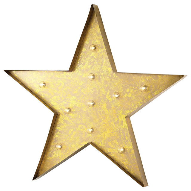 Star, Marquee Sign - Contemporary - Novelty Lighting - by Ownax | Houzz