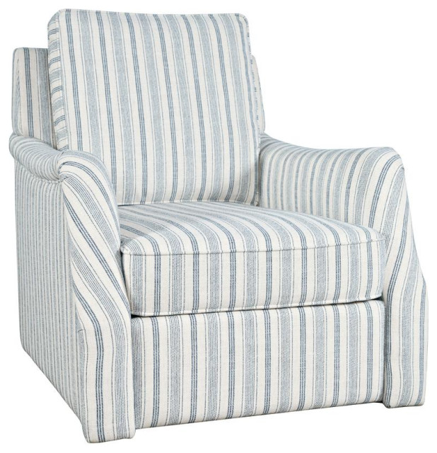 Kennedy Carter Contemporary Upholstered Pattern Swivel Accent Chair ...