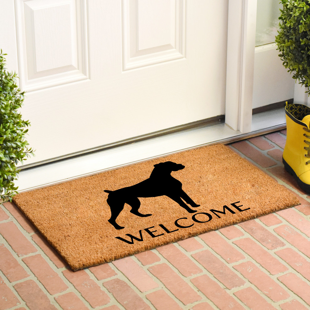 Calloway Mills Boxer Doormat - Contemporary - Doormats - by Calloway ...