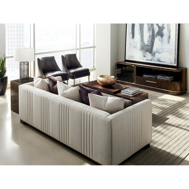 Art Deco Tailored Sofa - Transitional - Sofas - by English Georgian ...