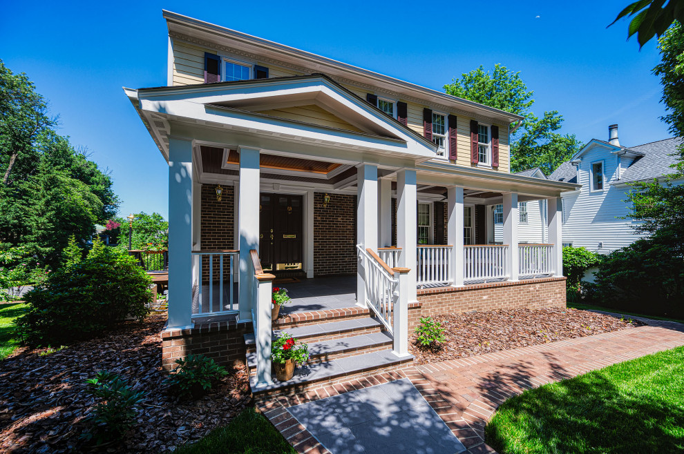 Falls Church Front Porch and Basement Addition - Porch - DC Metro - by ...