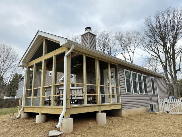 Addition: 2-Car Garage, Great Room, Screened-In Porch & Indoor-Outdoor ...