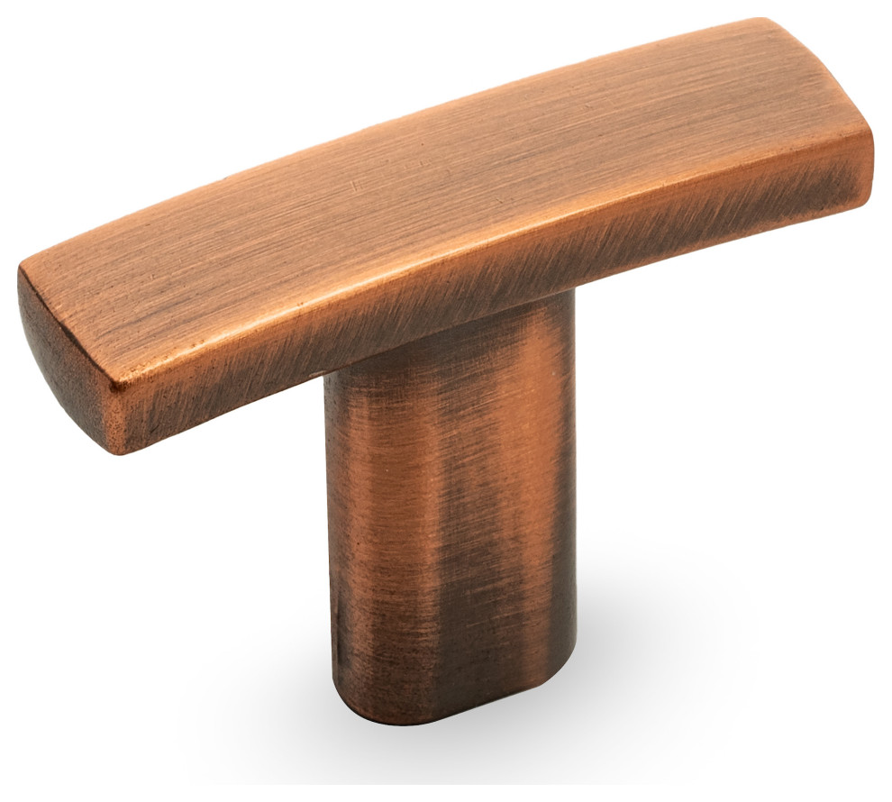 Diversa Hardware Antique Copper Arched Cabinet Hardware - Transitional ...