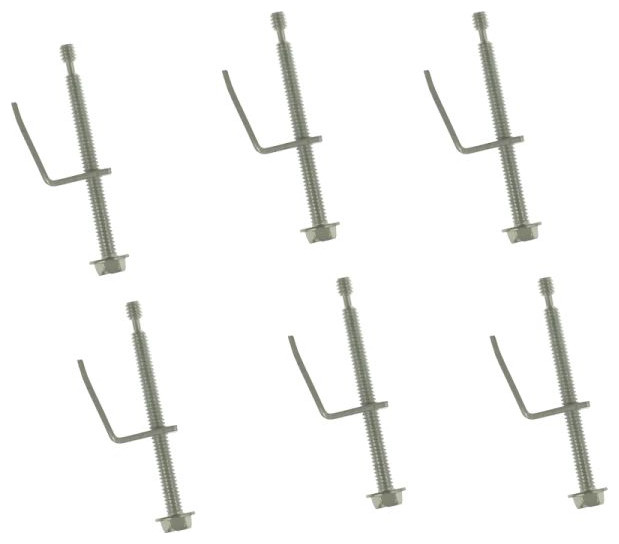 Franke 6-Piece Sink Installation Clamp for Undermount Sink - 31546 ...