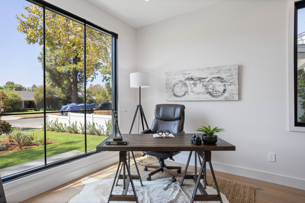 Complete Home Remodel & Addition- Studio City - Modern - Home Office ...