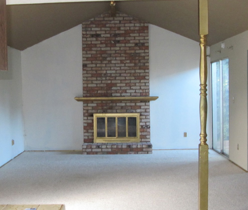 70's Brick Fireplace Challenge