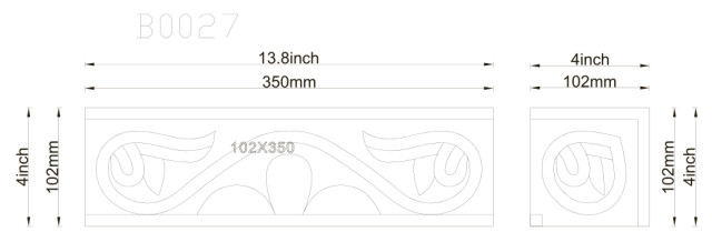 Marble Mosaic Border Listello Insert Tile Carina Green 4x13.8 Polished ...