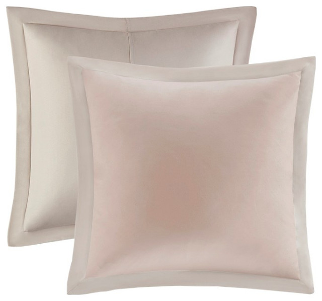 510 Design Shawnee 8 Piece Comforter Set, Blush, Queen - Traditional ...