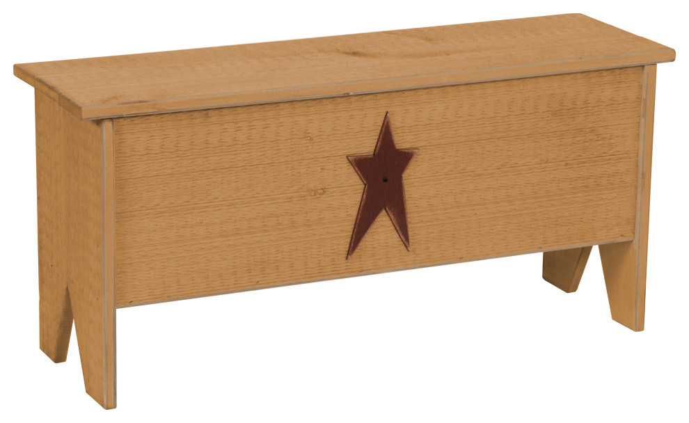 Farmhouse Pine Treasure Chest, Small - Farmhouse - Decorative Trunks ...