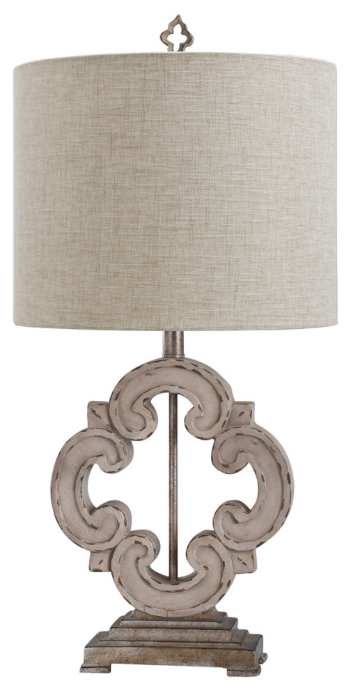 Tuscany Cream 1 Light Table Lamp, Tuscany Cream - French Country ...