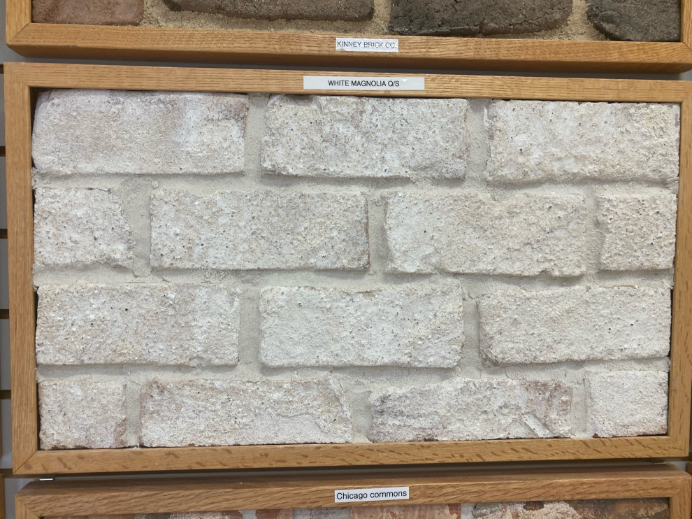 Exterior brick — vintage white vs white magnolia