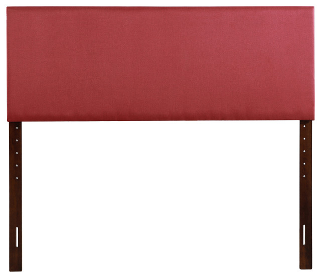 Nova Red Adjustable Headboard, Queen - Contemporary - Headboards - by ...