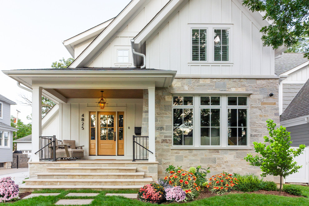 Oakwood Ave, Downers Grove, IL - Farmhouse - Porch - Chicago - by ...