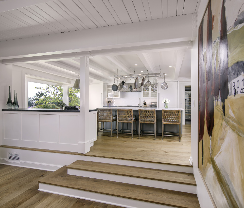 Modern Nantucket Farmhouse - Farmhouse - Kitchen - Santa Barbara - by ...