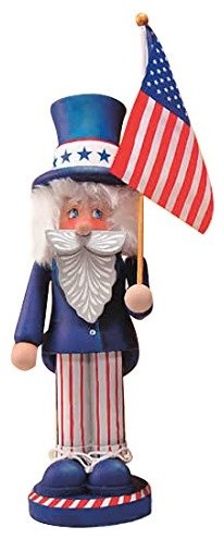 Uncle Sam wooden Nutcracker 14" - Traditional - Holiday Accents And ...