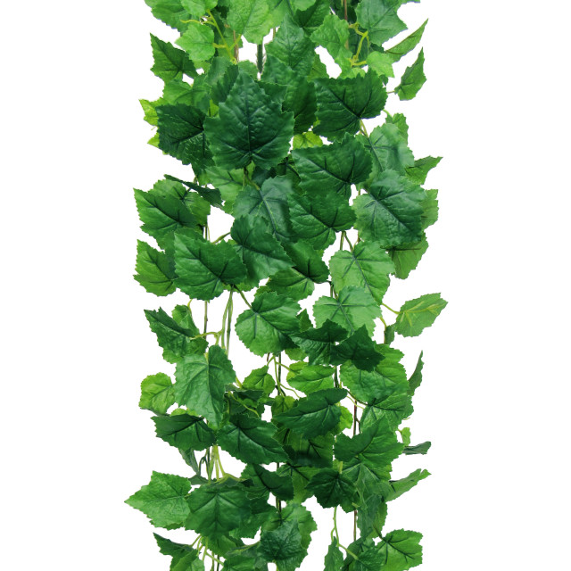 Artificial Grape Leaf Ivy Leaf Vine Hanging Plant Greenery Foliage Bush ...