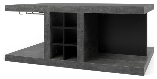 Detroit Bar Coffee Table - Transitional - Coffee Tables - by TEMAHOME ...